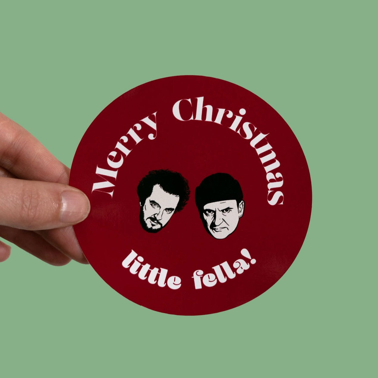 Home Alone Christmas Sticker Bump Sticker home-alone-christmas-sticker-bump-sticker