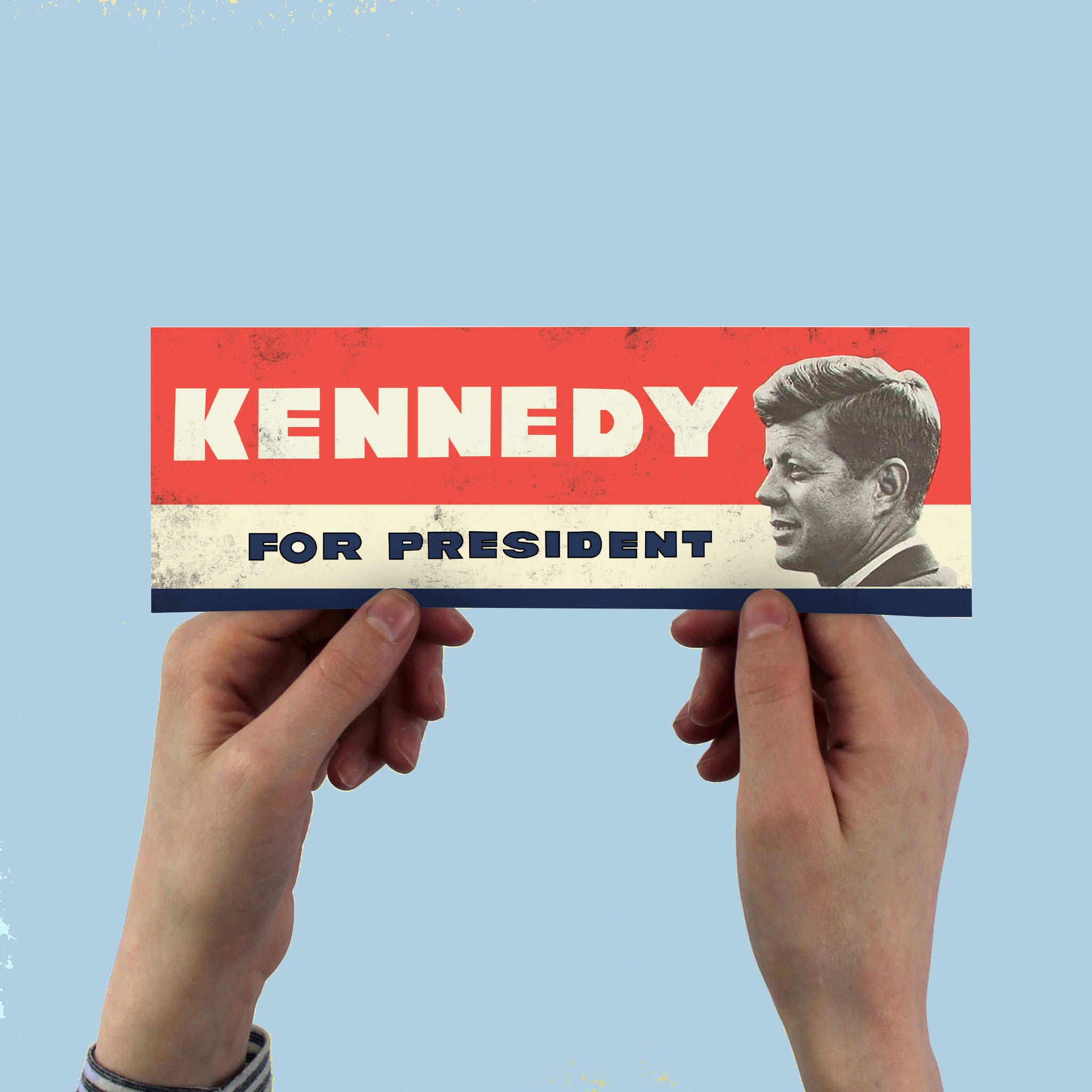 Kennedy For President Sticker - jfk bumper sticker 1960 – Bump Sticker